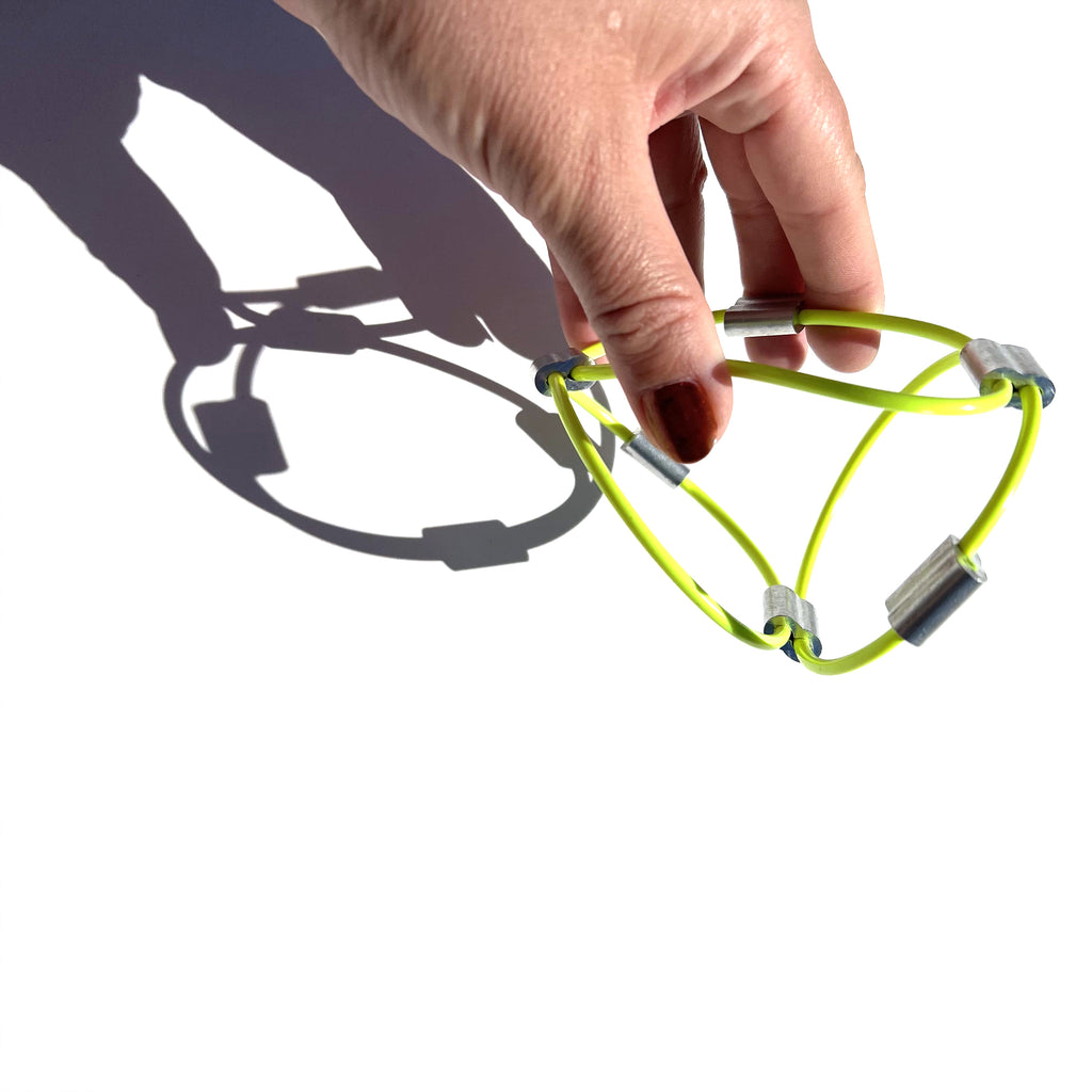 MPR Maxi Cable Collection: XL Maxi Pyramid Cuff in Neon Yellow – Meghan ...