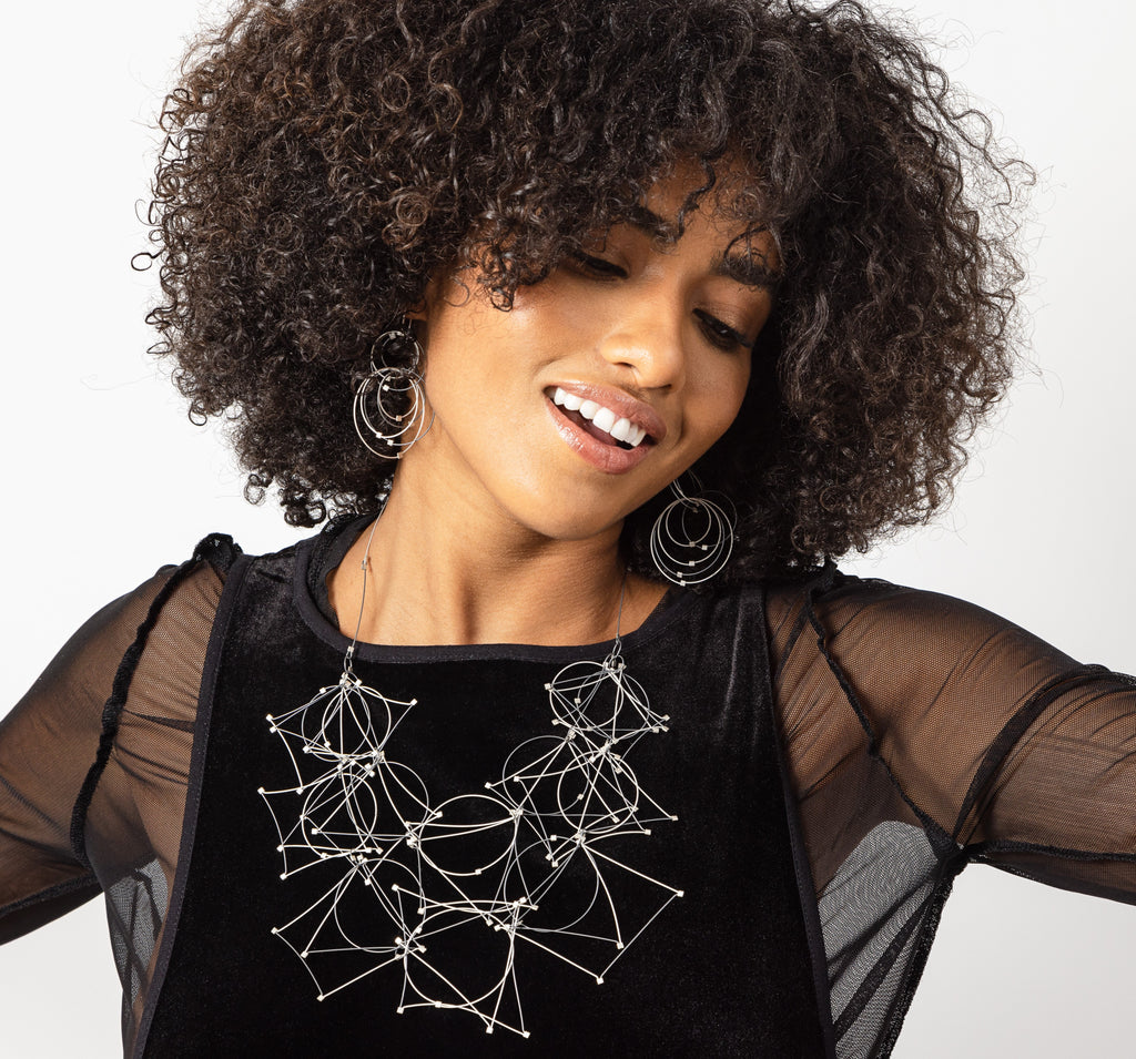Shape Bib Necklace – Meghan Patrice Riley