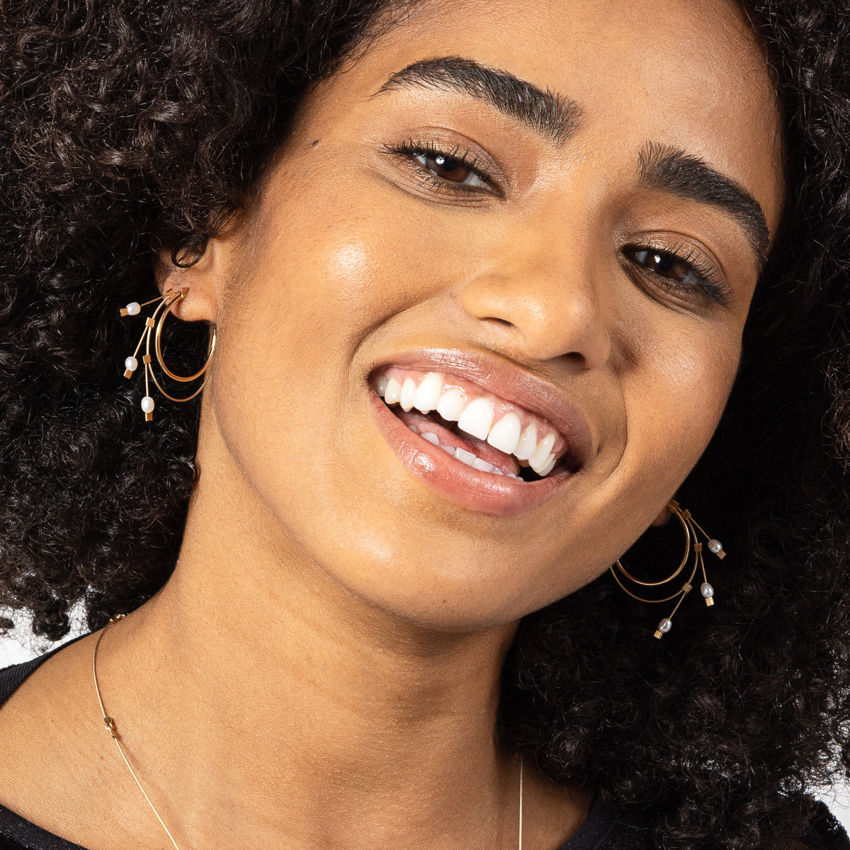 Trip Hoops (Small) – Meghan Patrice Riley