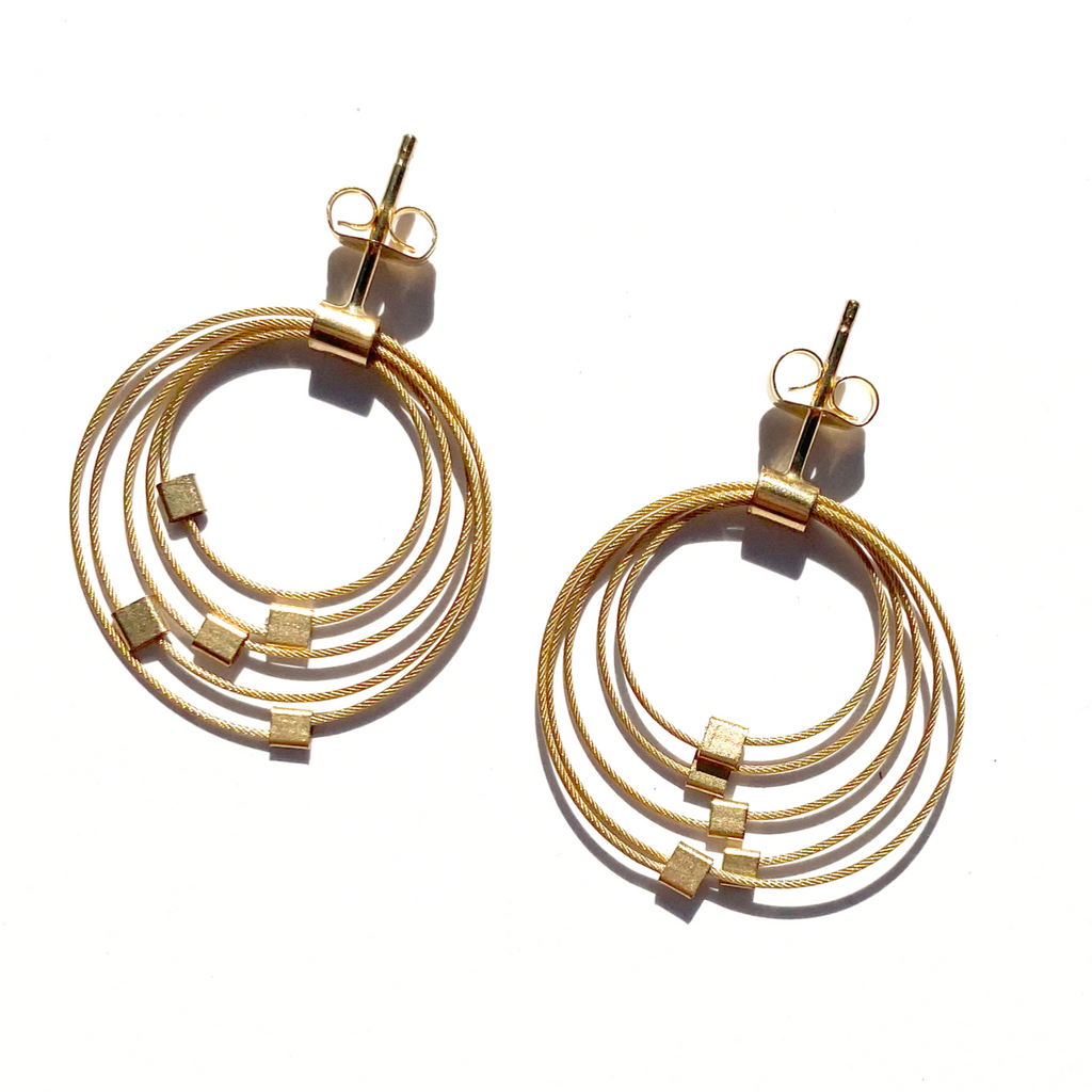 Grad Circle Post Earrings – Meghan Patrice Riley