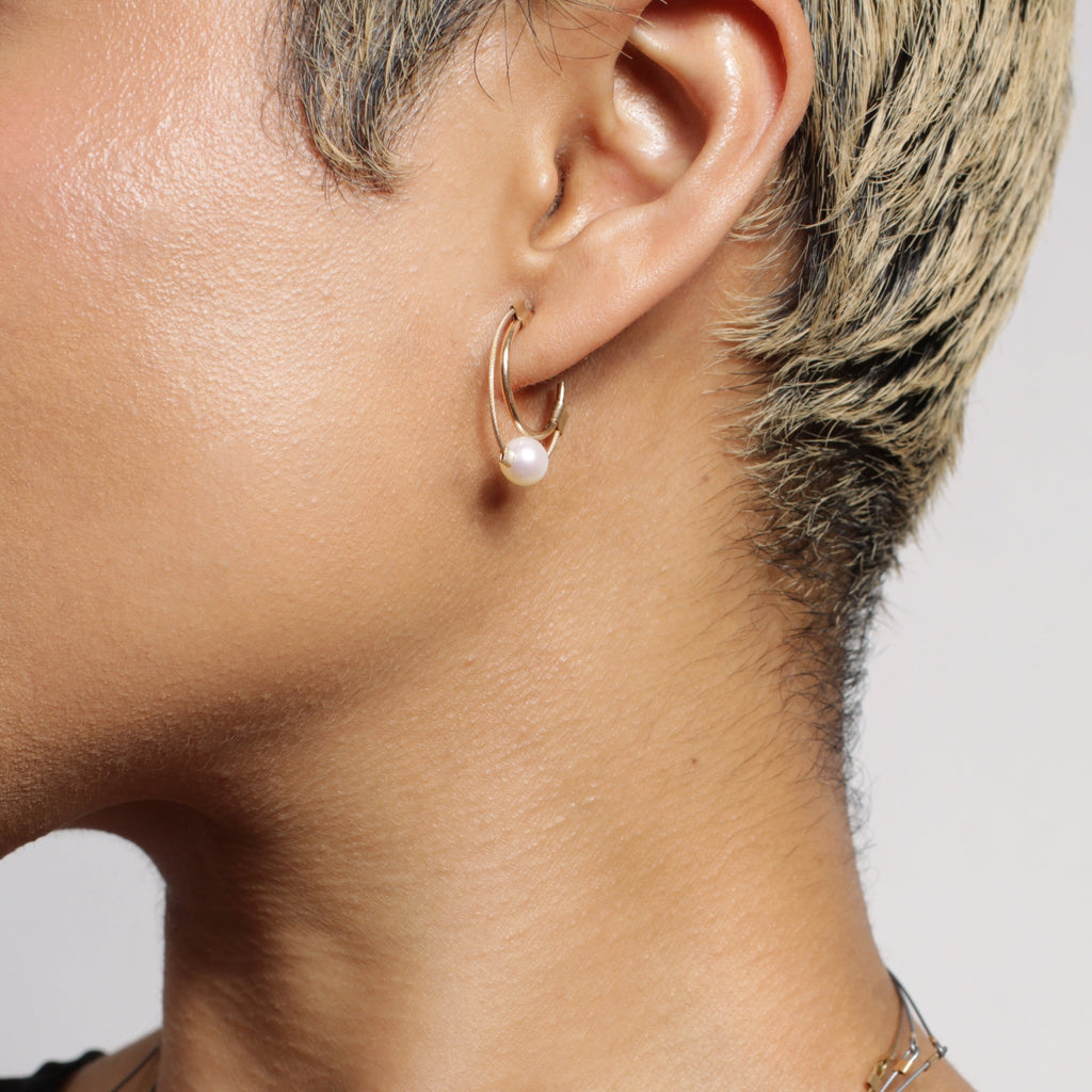Stone Hoops (Mini) – Meghan Patrice Riley