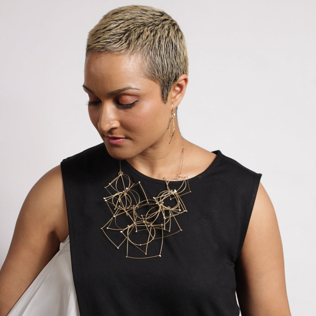 Shape Bib Necklace – Meghan Patrice Riley