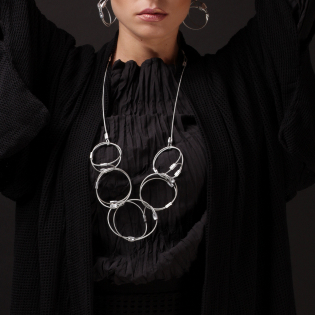 MPR Maxi Cable Collection: Volume Links Chain Necklace in Steel ...